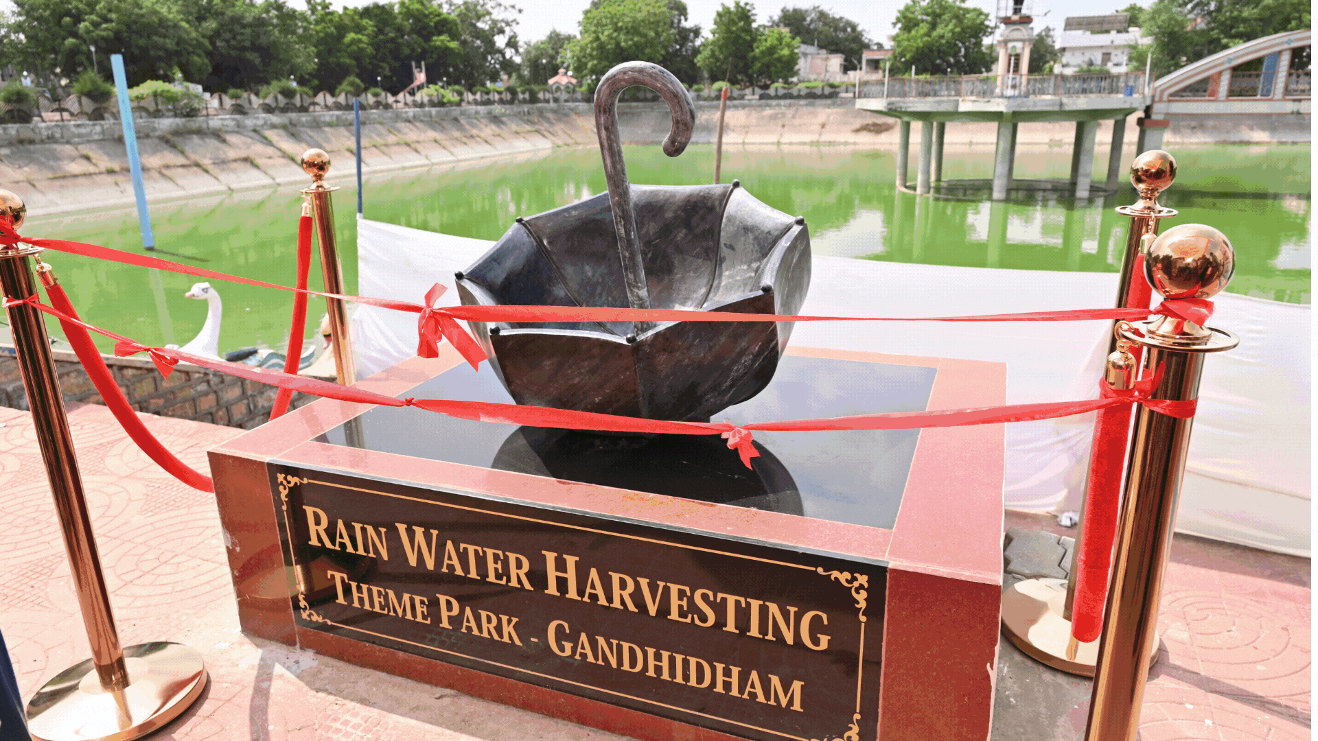Rainwater Harvesting Theme Park Gandhidham Cwas Crdf Cept